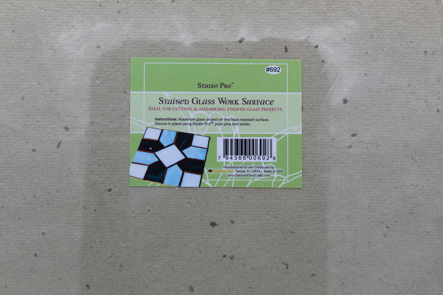 12" x 12" Studio Pro Stained Glass Work Surface – Bijou Glassworks and ...